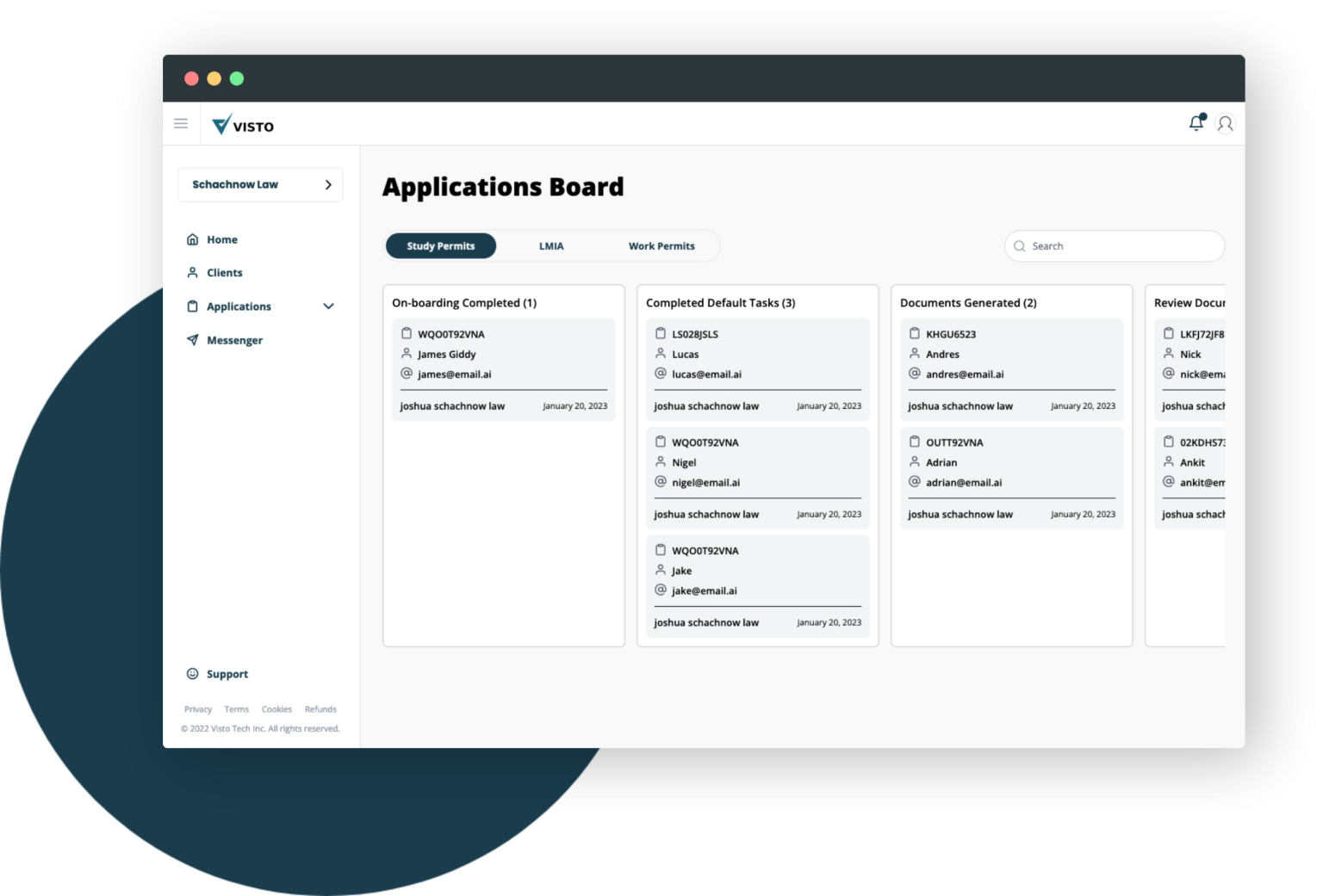 Automated Canadian Immigration Software - Visto AI